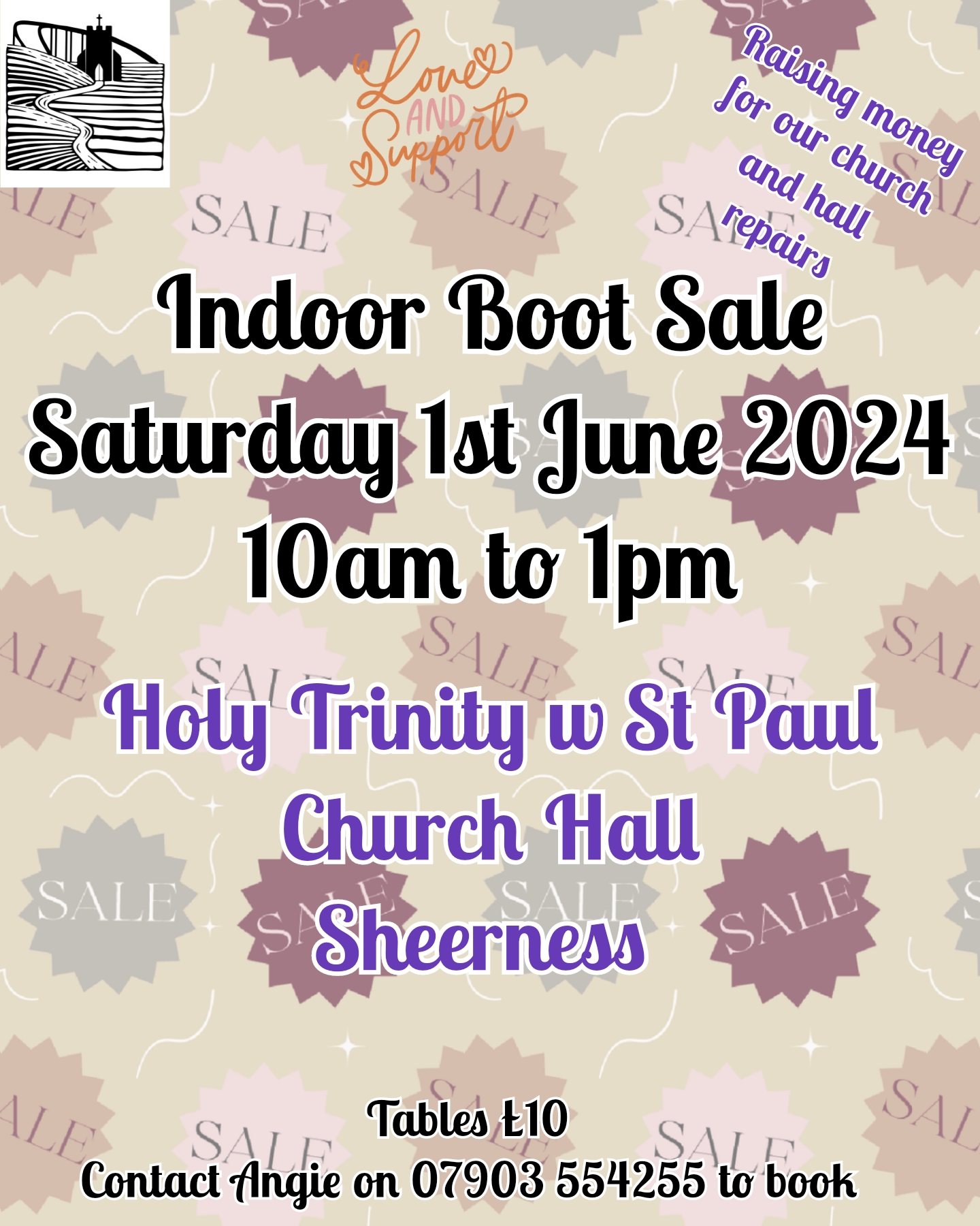Indoor Boot Sale